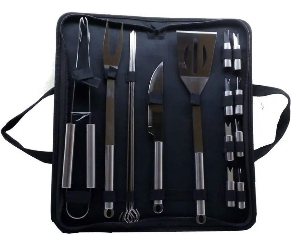 Medio Tanque Chapa Y Set Parrillero Asador – Tienda Waluminio