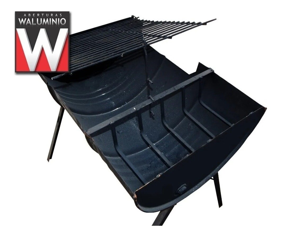 Medio Tanque Chapa Y Set Parrillero Asador – Tienda Waluminio