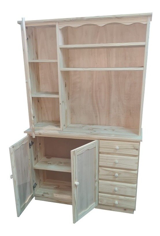 Alacena De Madera Cocina Modular Maciza – Tienda Waluminio