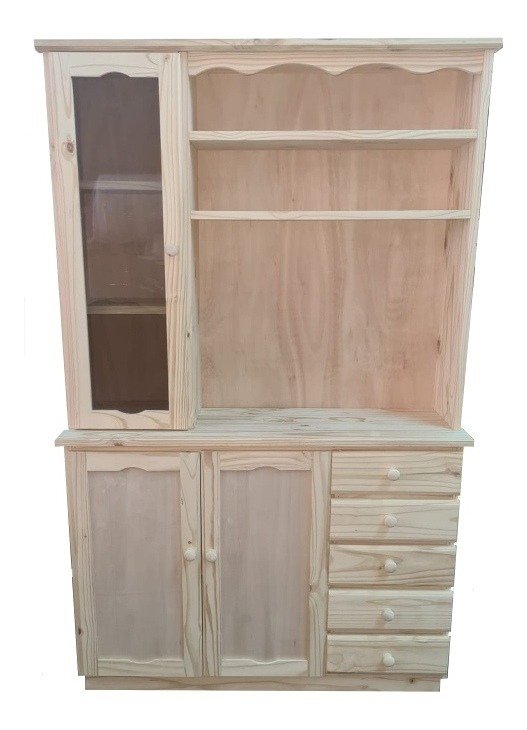 Alacena De Madera Cocina Modular Maciza – Tienda Waluminio