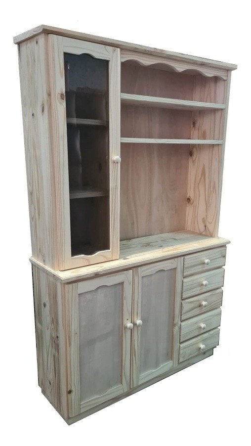 Alacena De Madera Cocina Modular Maciza – Tienda Waluminio